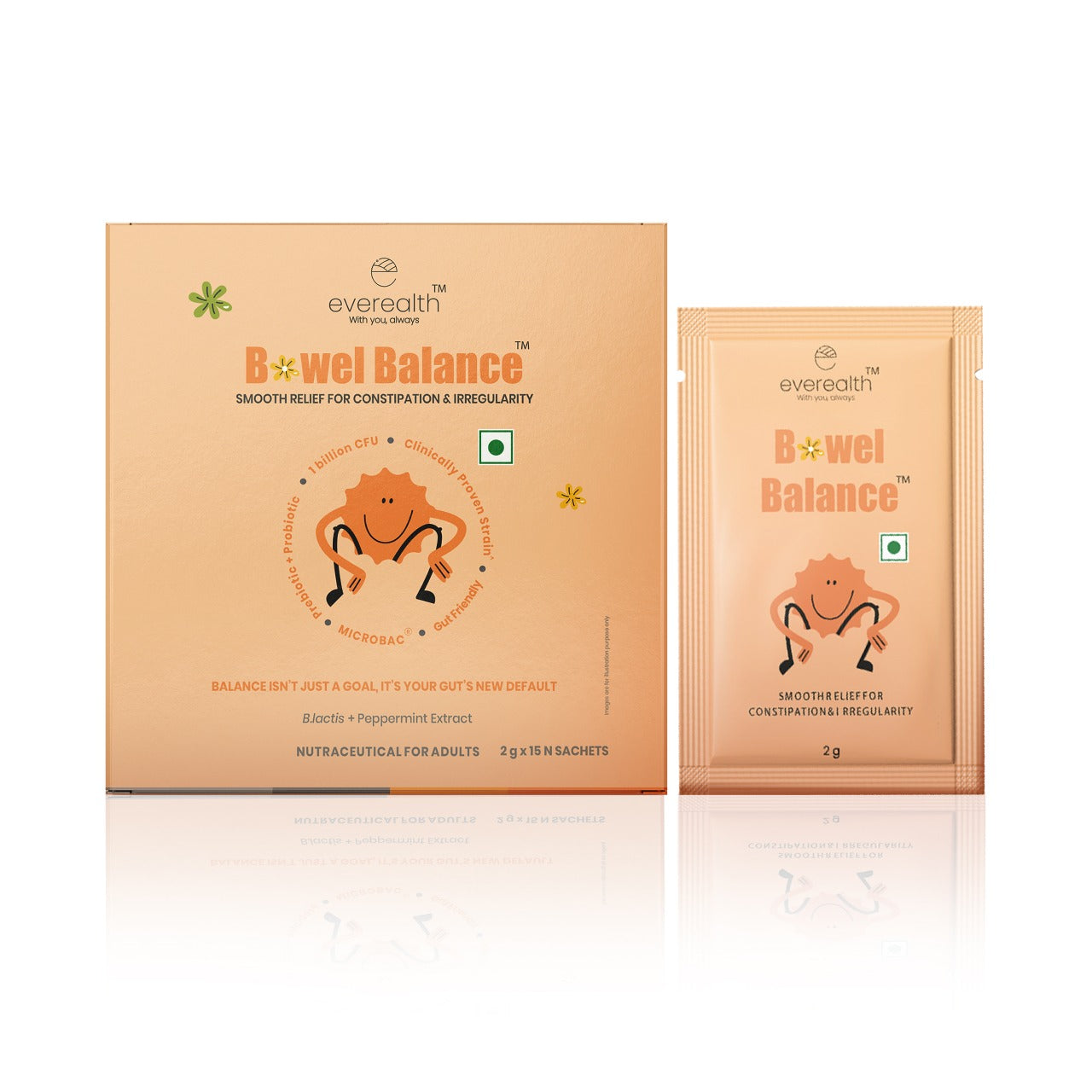 Everealth Bowel Balance – Constipation Powder Supplement